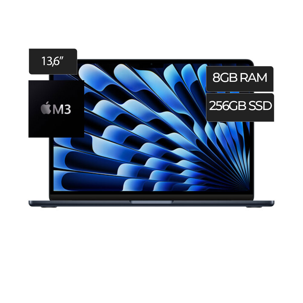 APPLE MACBOOK AIR 13 2024 MIDNIGHT – Tecpreciazos